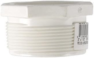 Charlotte Pipe Schedule 40 2 in. MPT x 1-1/2 in. Dia. FPT PVC Reducing Bushing - Walmart.com