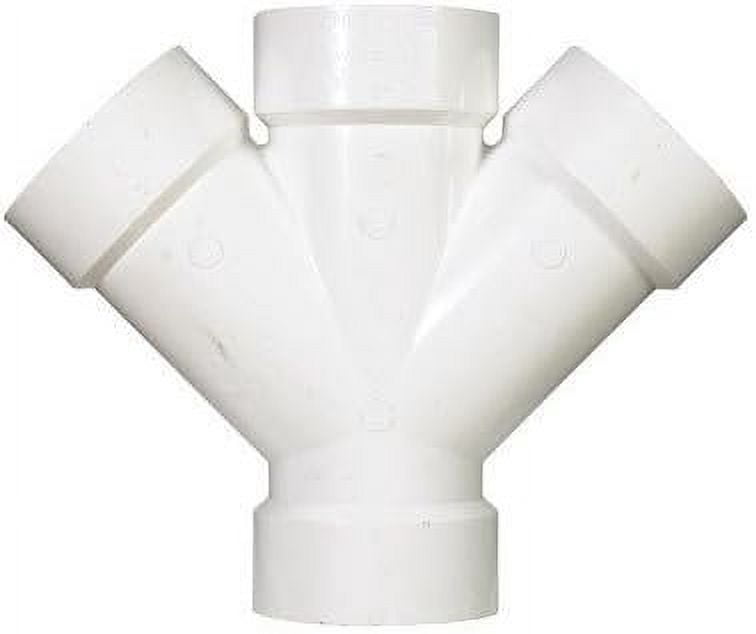 Charlotte+Pipe++Schedule+40++3+in.+Hub+++x+3+in.+Dia.+Hub++PVC++Double ...