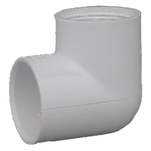 Charlotte Pipe Schedule 40 PVC Elbow (Slip x Female) 1-1/4" SXFIP 90D ...