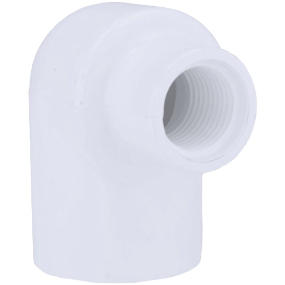 Charlotte Pipe Schedule 40 PVC Elbow (Slip x Female) - Pack of 8 ...