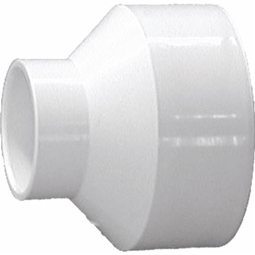 Charlotte Pipe Schedule 40 Reducing PVC Coupling 6"X4" DWV RED, Each ...