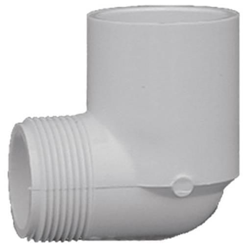 Charlotte Pipe Schedule 40 Street PVC Elbow (Slip x Male) 1" SXMIP 90D ...