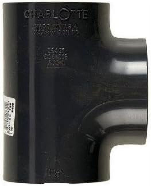 Charlotte Pipe Schedule 80 1-1/2 in. FPT x 1-1/2 in. Dia. FPT PVC Tee - Walmart.com