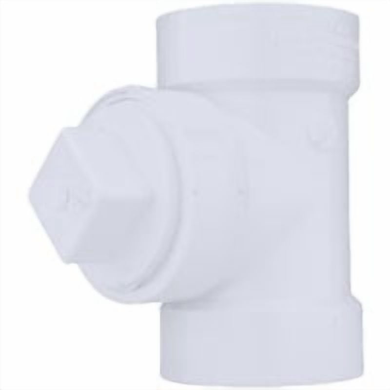 Charlotte Pipe Test Tee with Hex Plug - Pack of 10 - Walmart.com