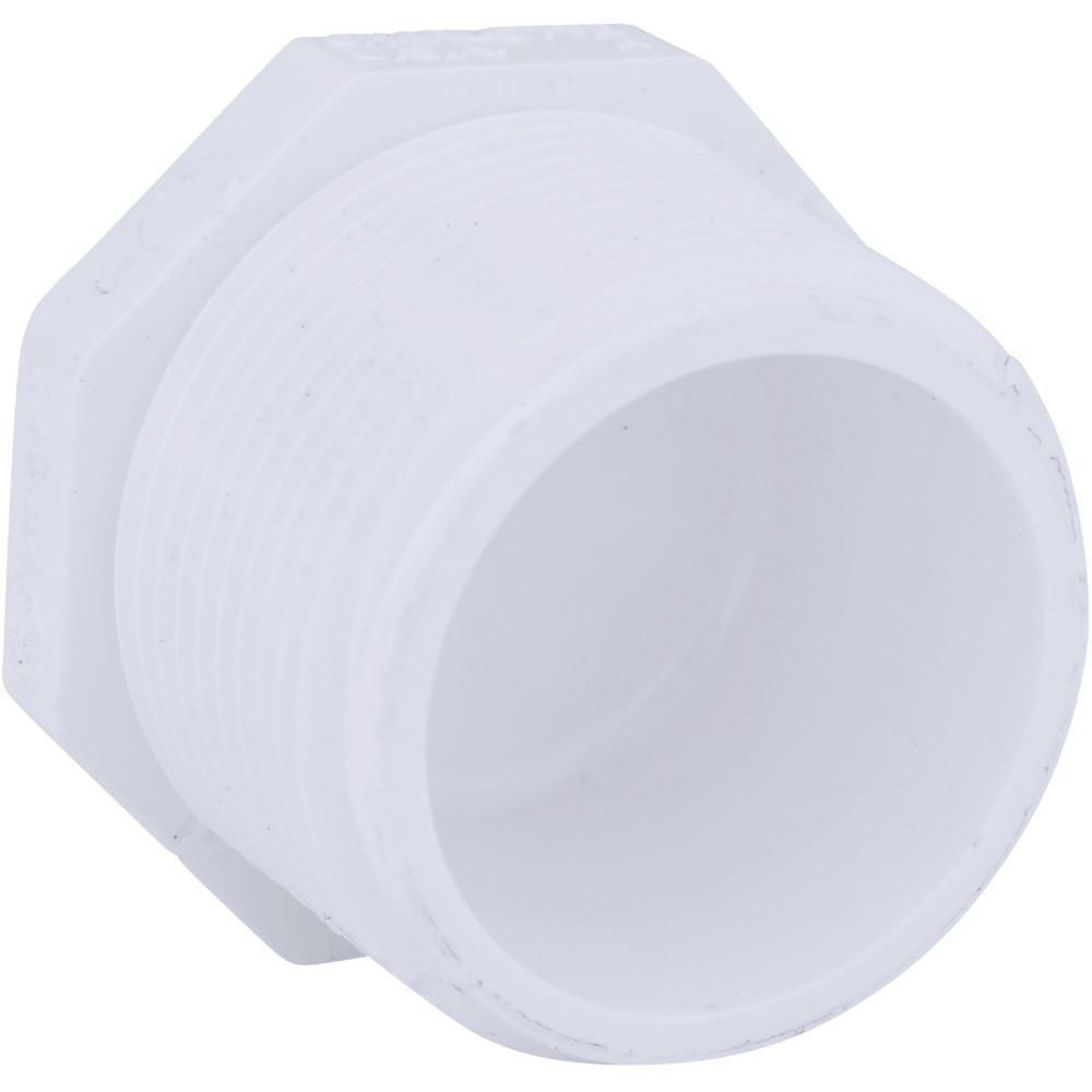Charlotte Pipe Threaded Schedule 40 DWV 1-1-4 in. MIP PVC Plug PVC ...