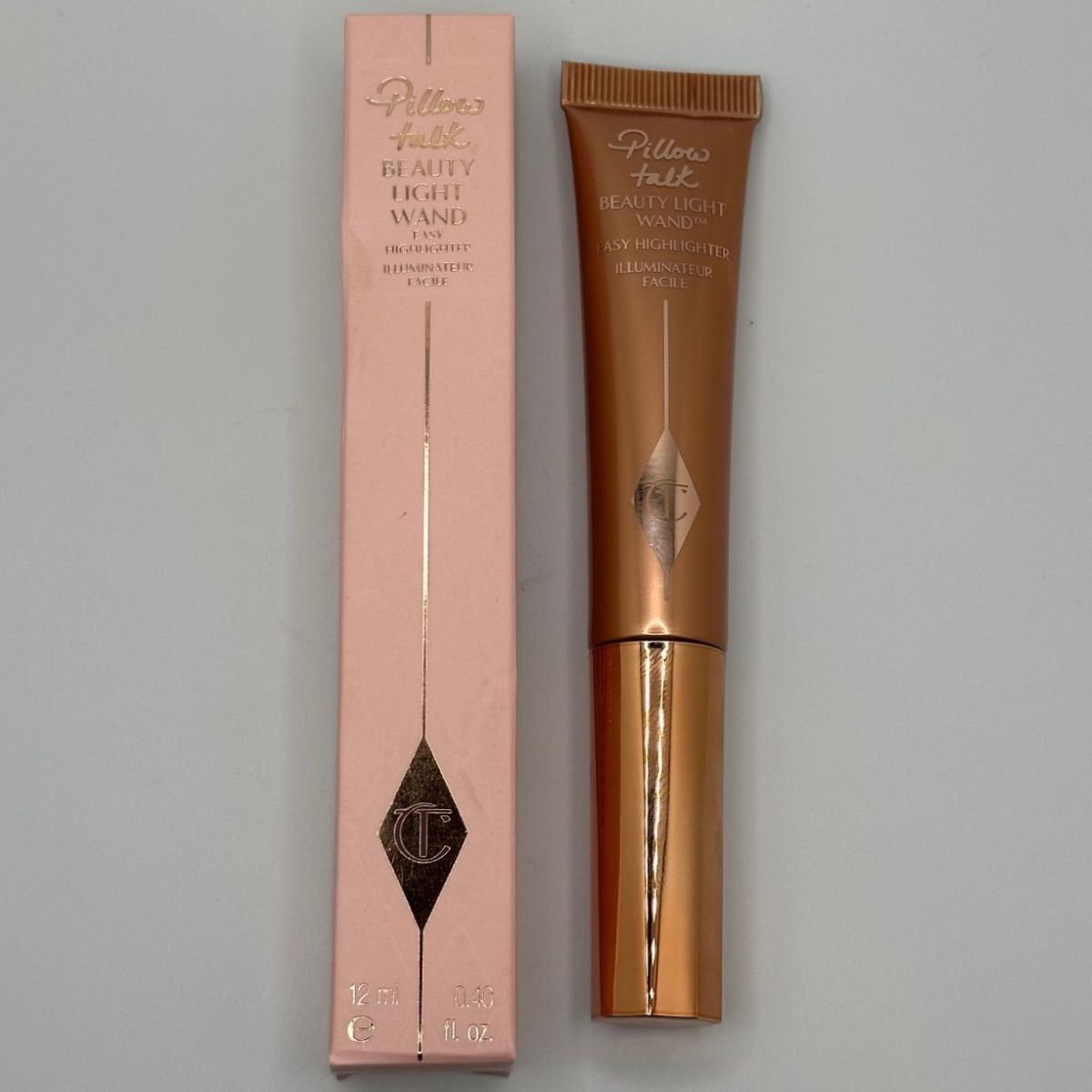 CHARLOTTE TILBURY Beauty Highlighter Wand - PILLOW TALK MEDIUM, Cream ...