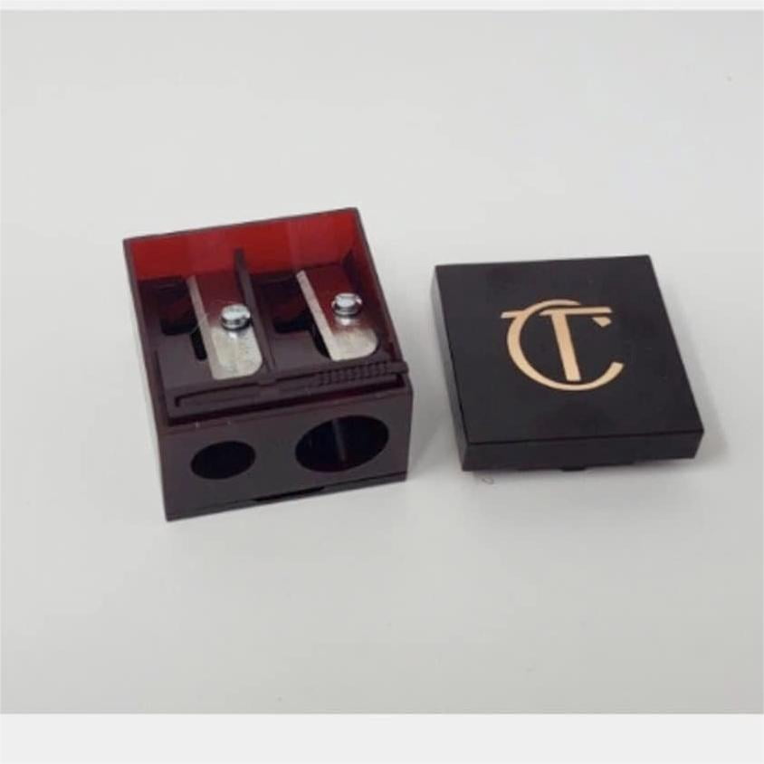 Charlotte Tilbury Duo Pencil Sharpener, Rose Gold & Night Crimson, for ...
