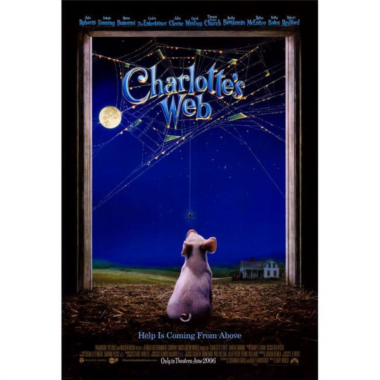 Charlottes Web Movie Poster - 27 x 40 in. - Walmart.com