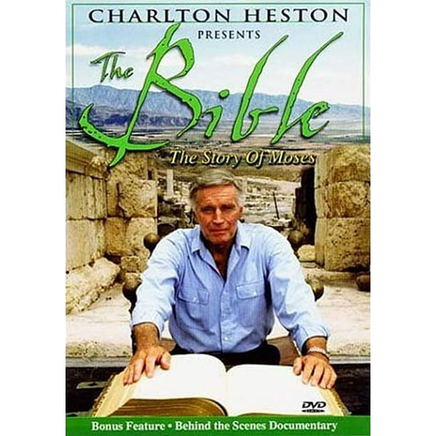 Charlton Heston Presents The Bible: The Story of Moses [DVD] - Walmart ...