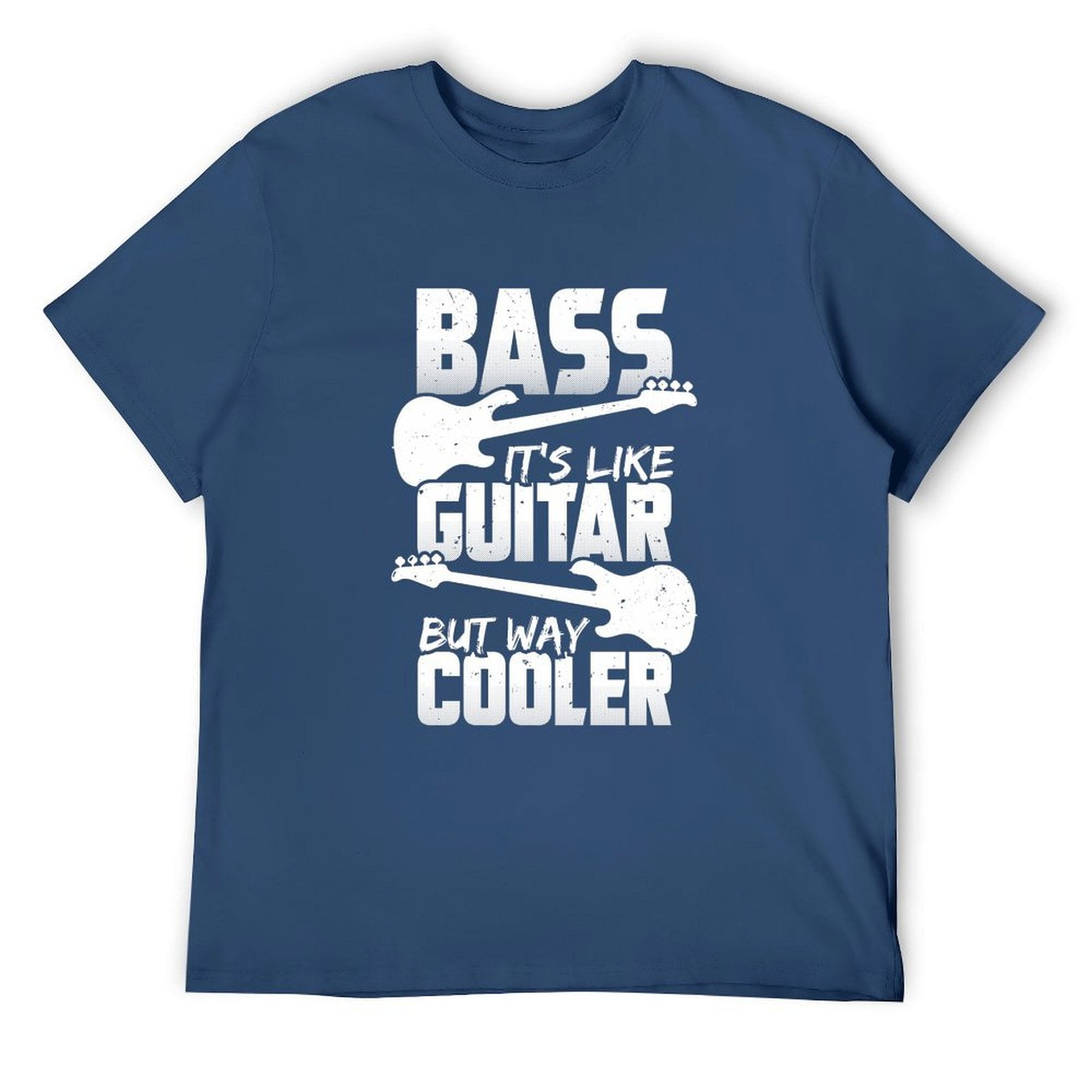 Charlylifestyle Bass Its Like Guitar But Way Cooler Bassist T Short Sleeve T Shirt For Men