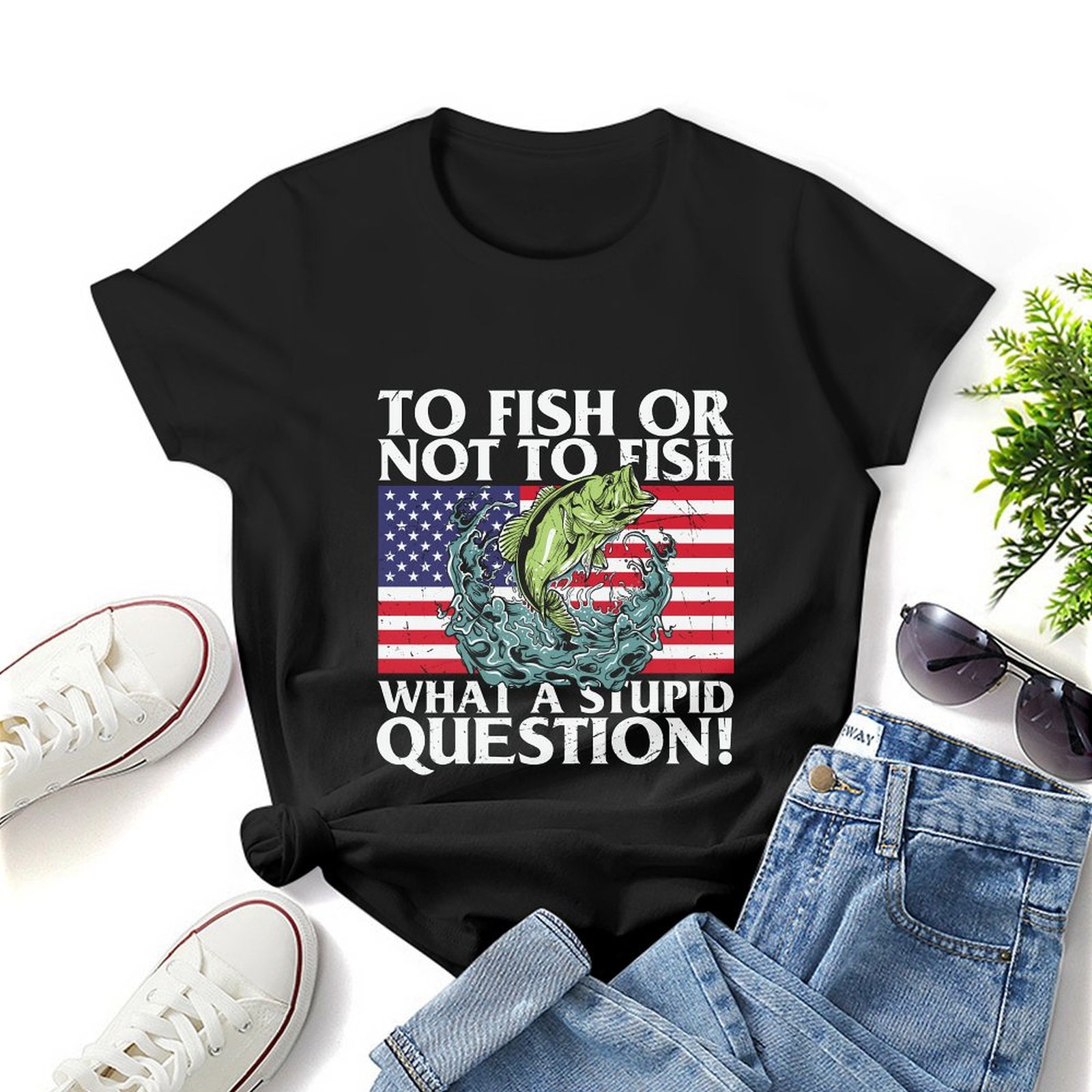 Charlylifestyle Colorful Retro Fishing Design To Fish Or Not To Fish ...
