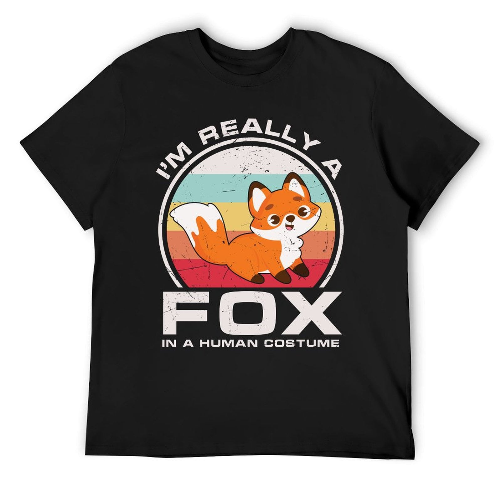 Charlylifestyle Colorful Retro I'M Really A Fox In A Human Costume ...