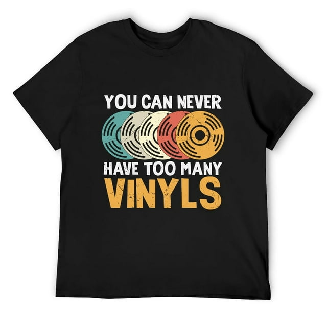 Charlylifestyle Colorful Retro You Can Never Have Too Many Vinyls Short ...