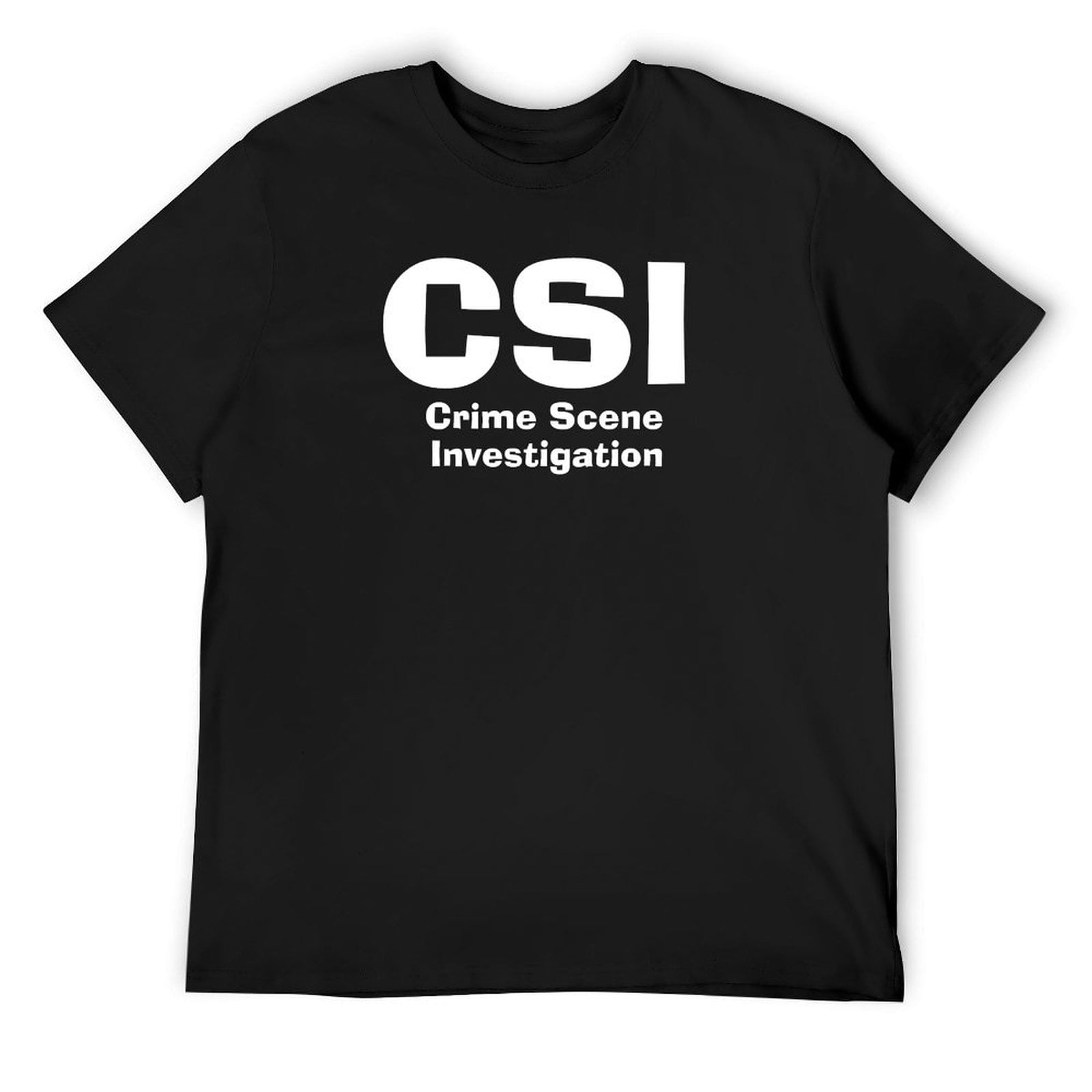 Charlylifestyle Csi Crime Scene Investigation Short Sleeve T-shirt for ...