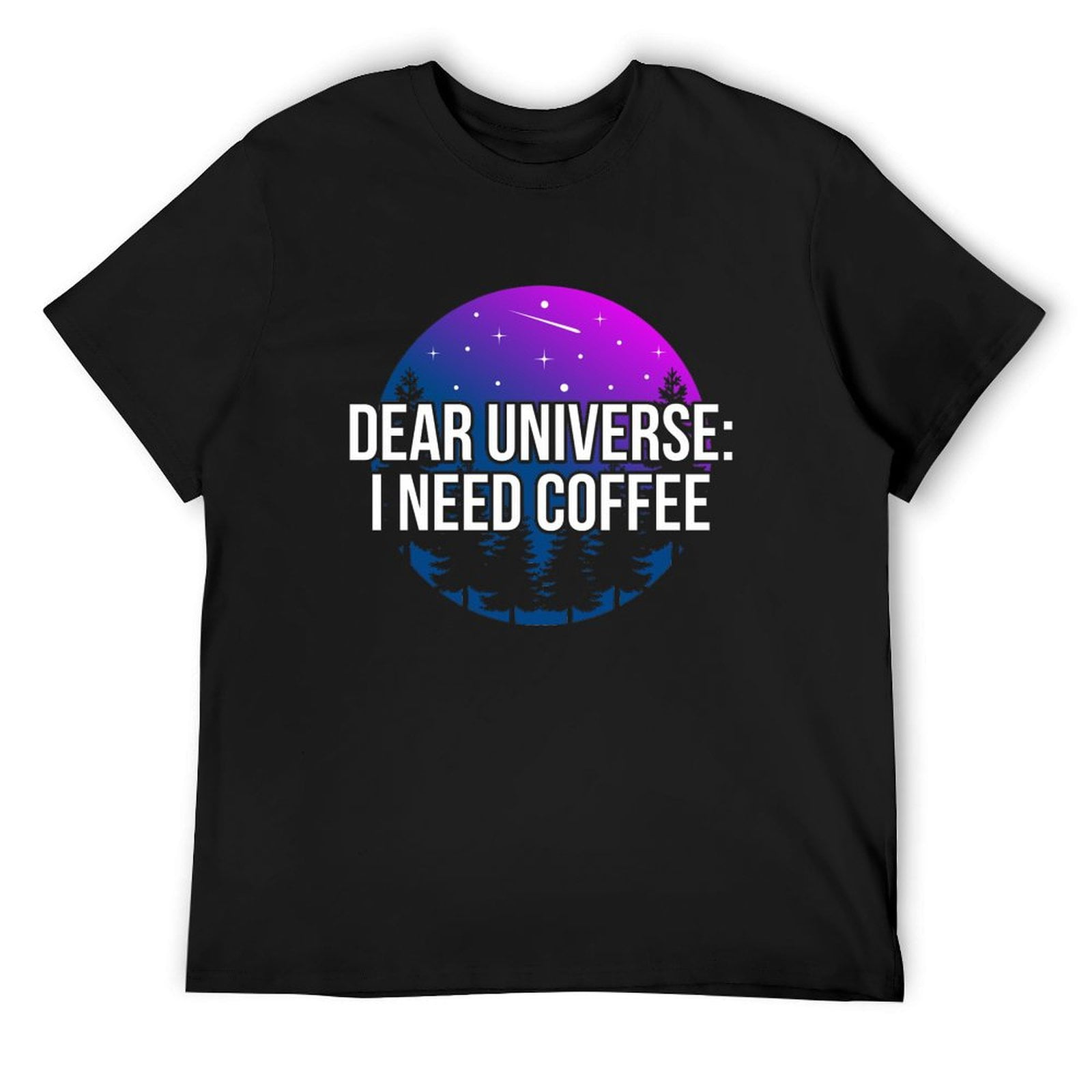 Charlylifestyle Dear Universe I Need Coffee Short Sleeve T-shirt for ...
