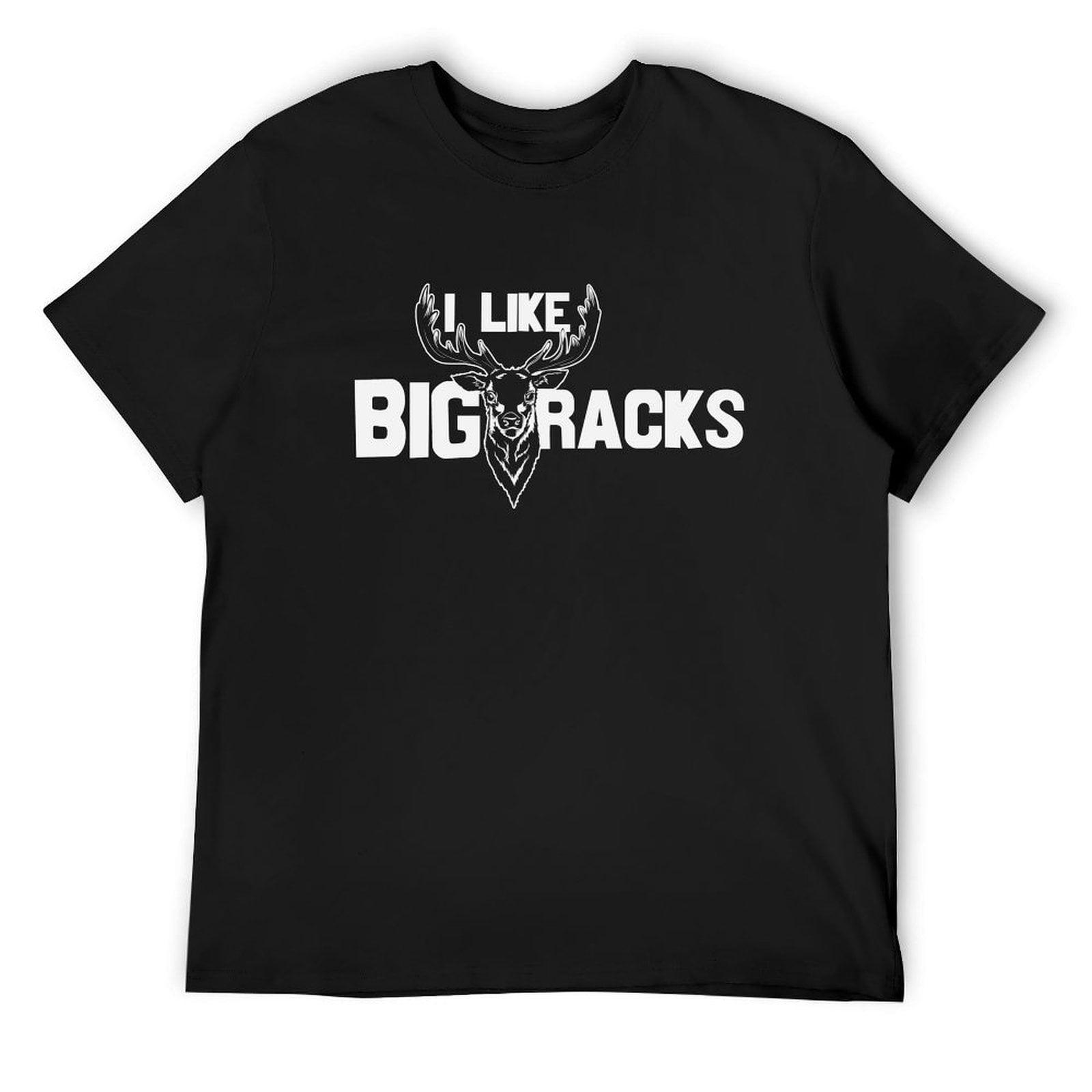 Charlylifestyle Deer Hunting I Like Big Racks Short Sleeve T-shirt for ...
