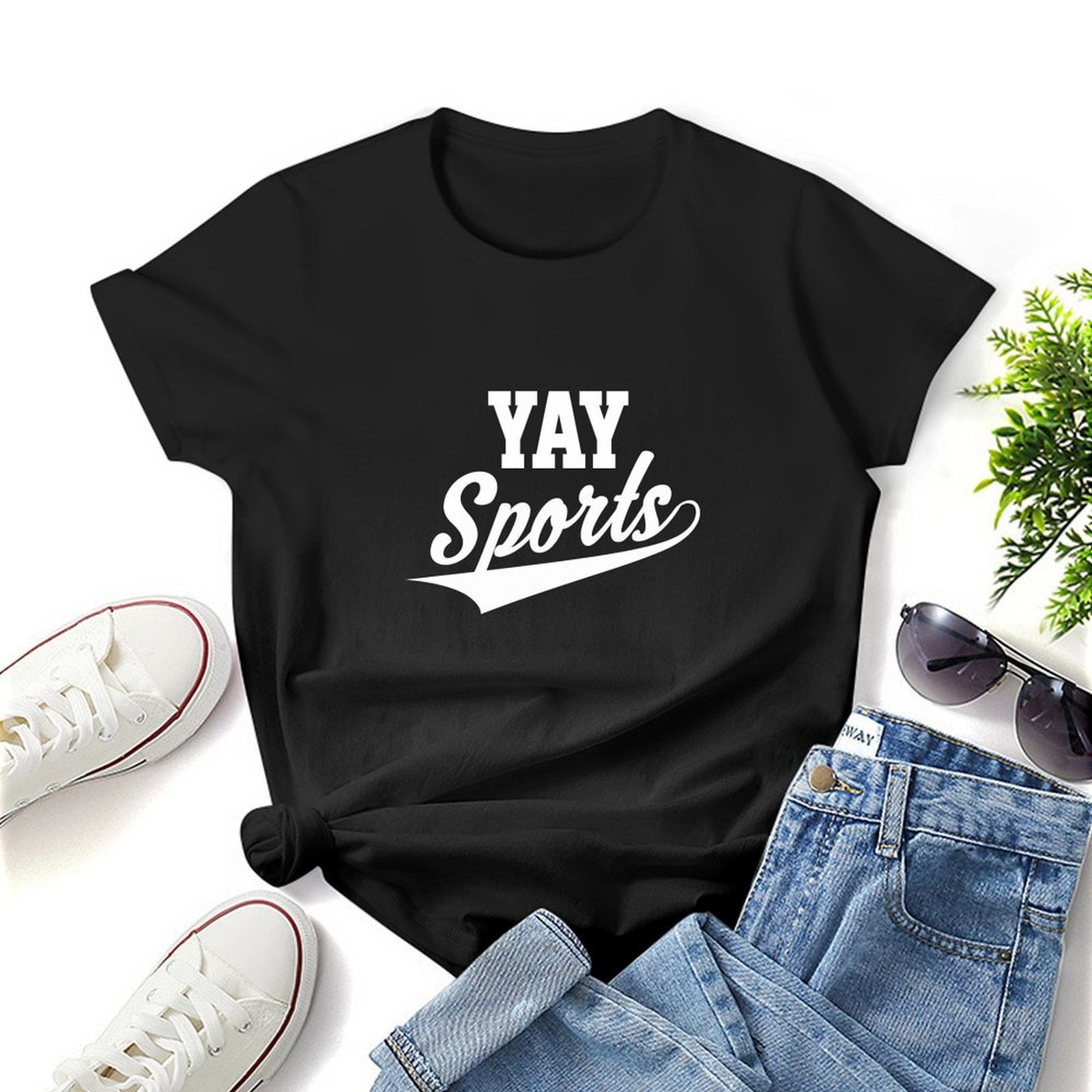 Charlylifestyle Funny And Sarcastic Yay Sports Short Sleeve T-shirt for ...