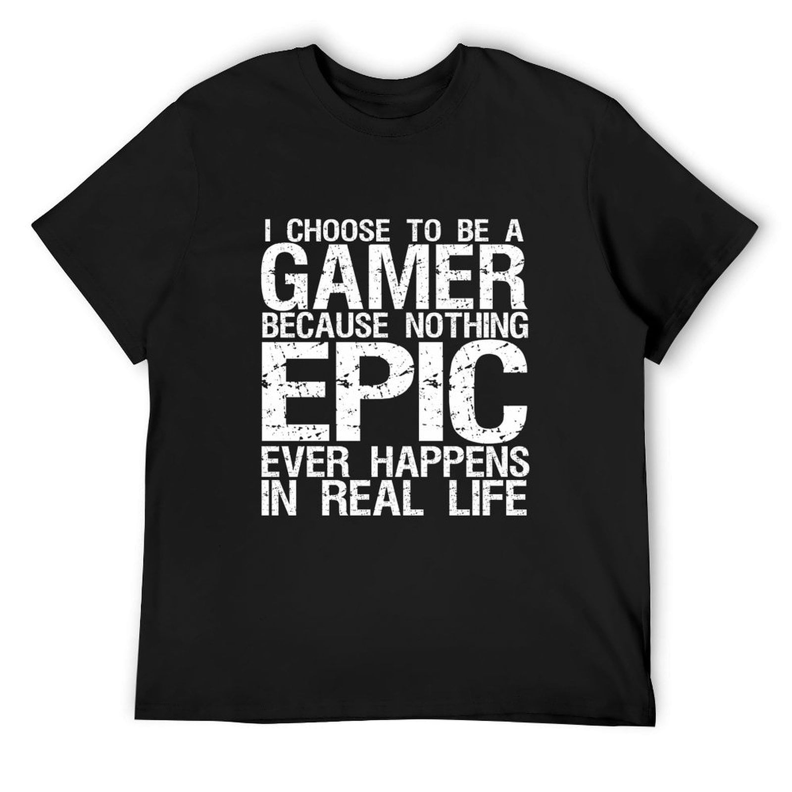 Charlylifestyle I Choose To Be A Gamer Funny Dark Short Sleeve T-shirt ...
