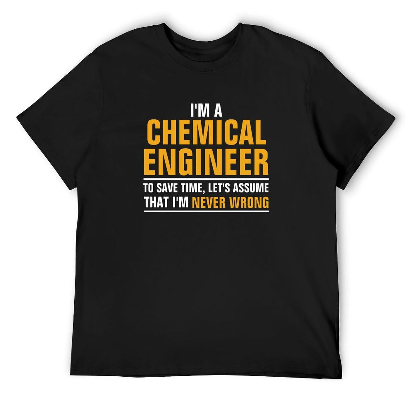 Charlylifestyle Im A Chemical Engineer Short Sleeve T-shirt for Men and ...