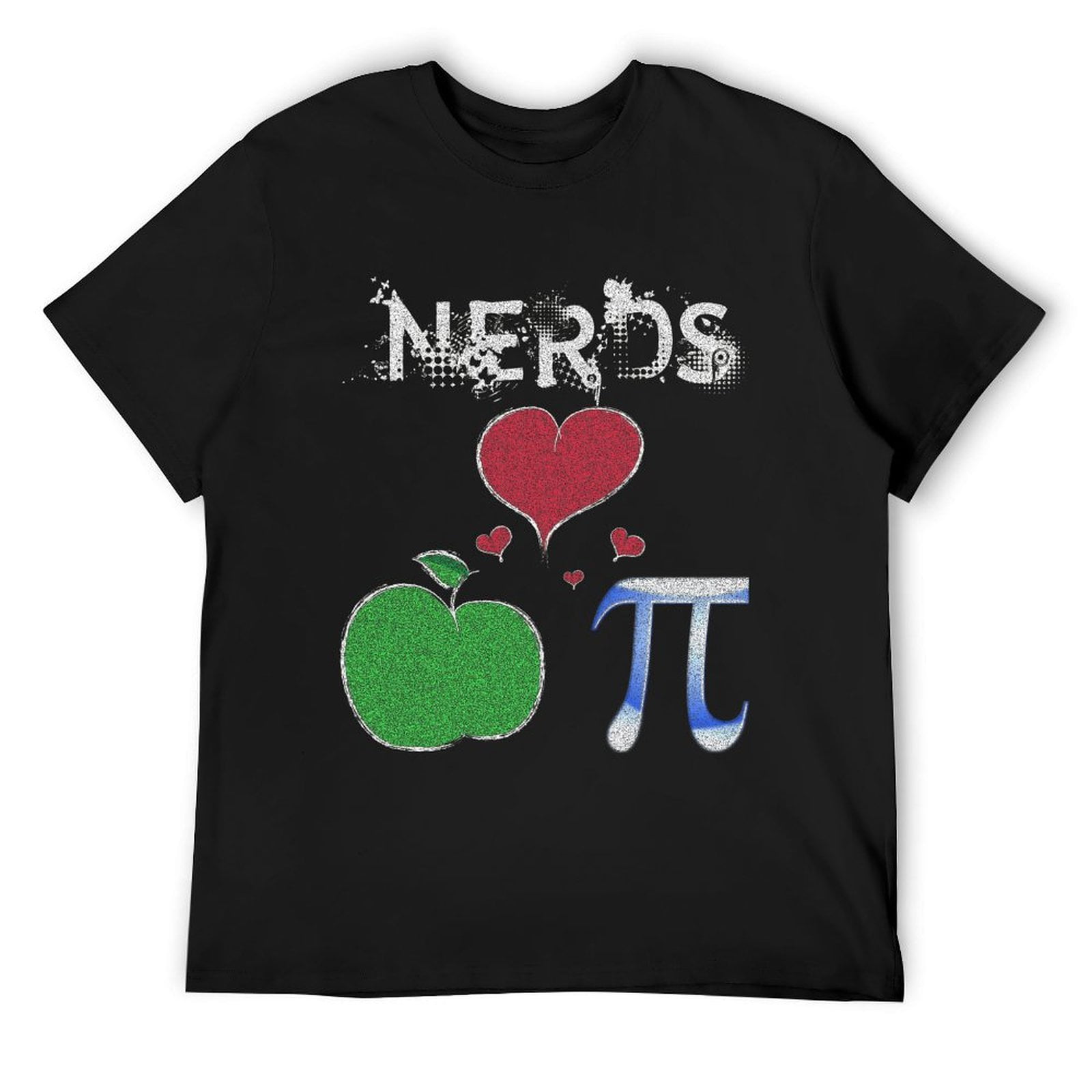 Charlylifestyle Nerds Love Apple Pi Symbol Math Teacher Short Sleeve T ...