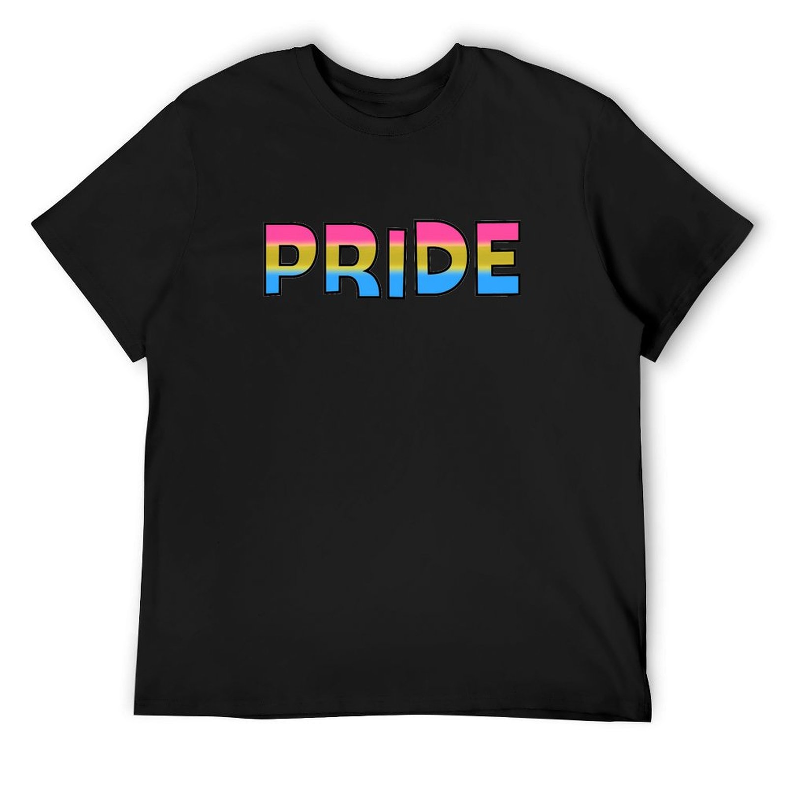 Charlylifestyle Pansexual Omnisexual Pride Short Sleeve T-shirt for Men ...