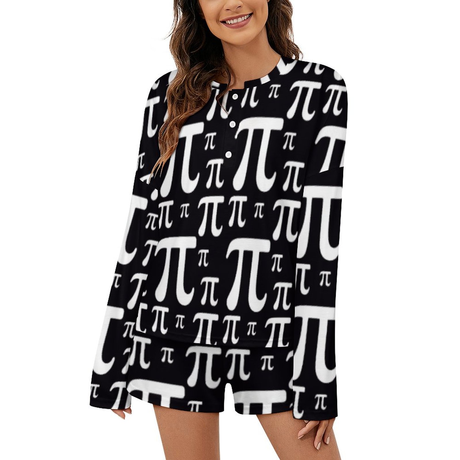 Sfneewho Pi Day Math Pi Symbol Engineer Mathematics Pajama Set for ...
