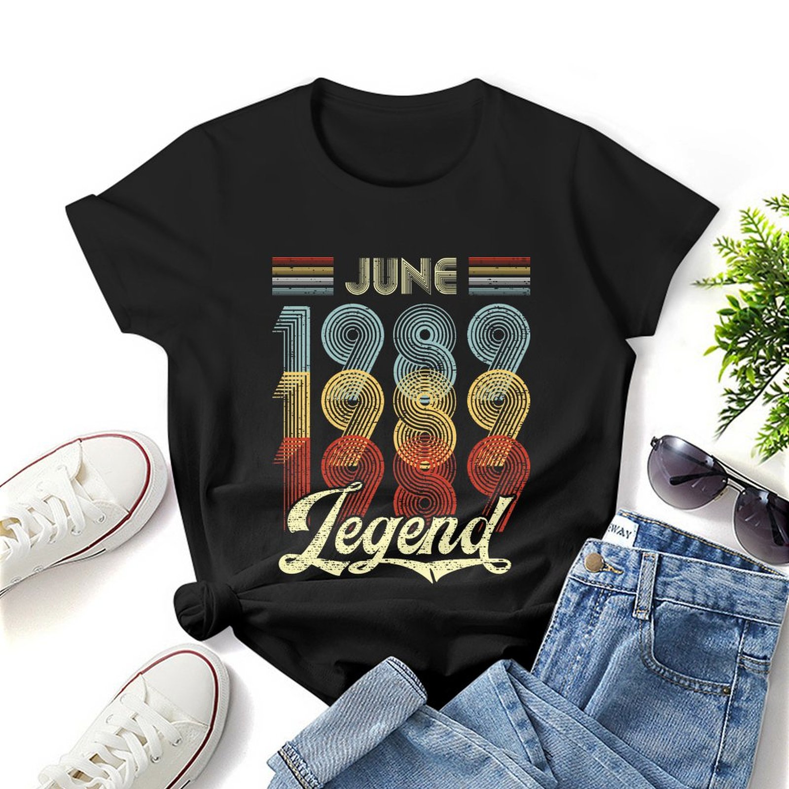 Charlylifestyle Retro Vintage June 1989 Legend 30Th Birthday Short ...