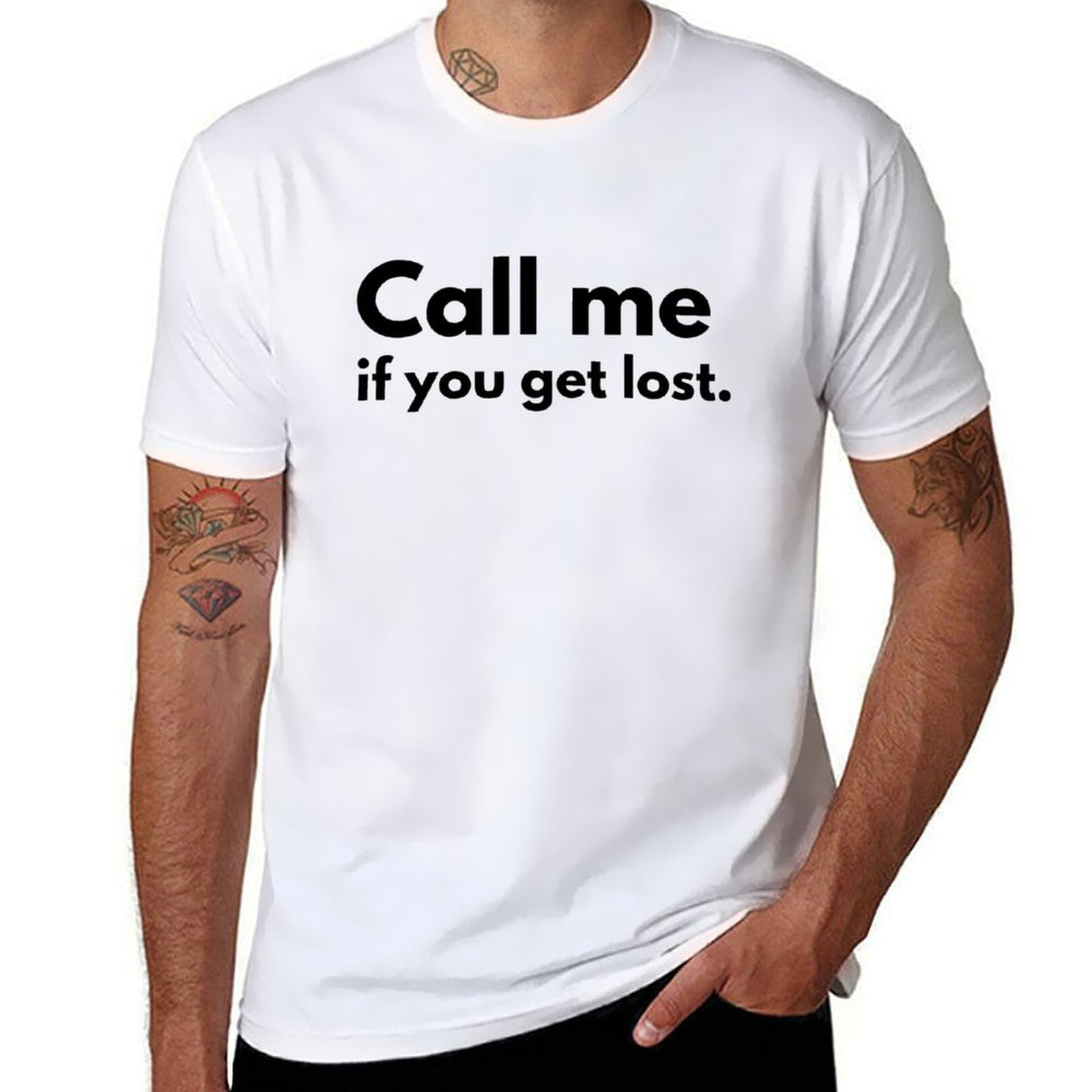 Charlylifestyle Unisex Casual Call Me If You Get Lost Just Call Me ...