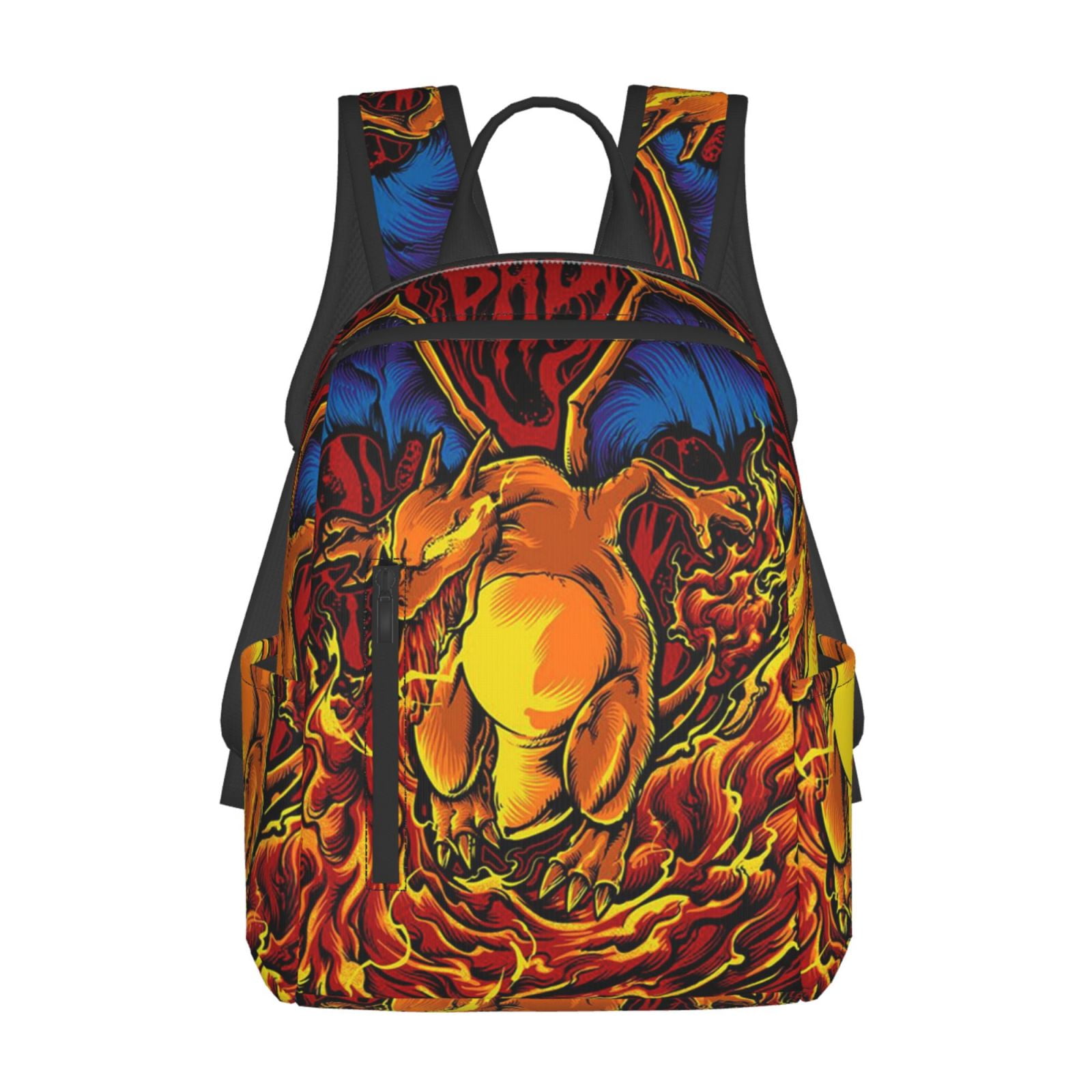 Charm-Ander Chari-Zard Evolution Mega Cool Backpack 3d Print Campus ...