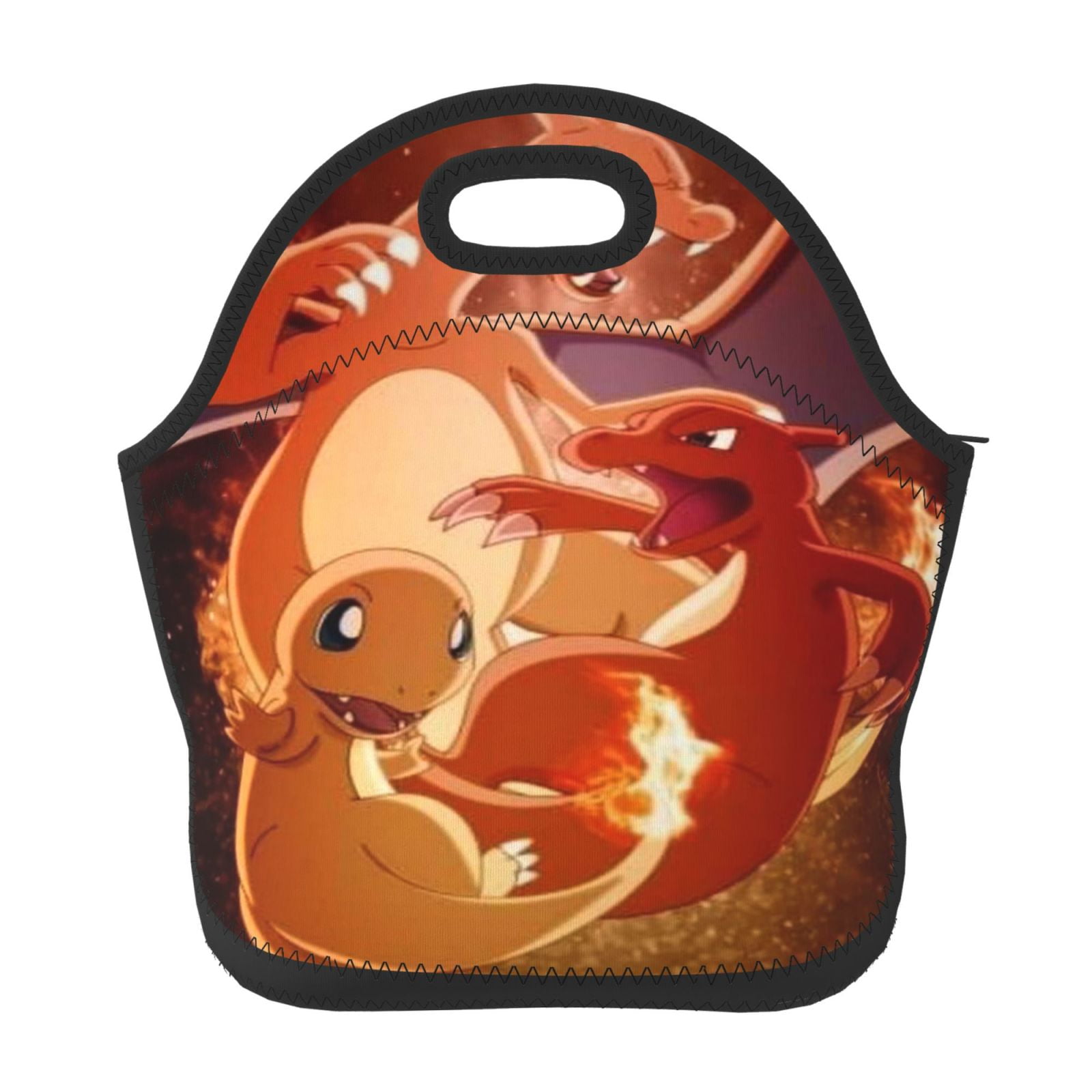 Charm-Ander Chari-Zard Evolution Mega Travel Lunch Bag Insulated ...