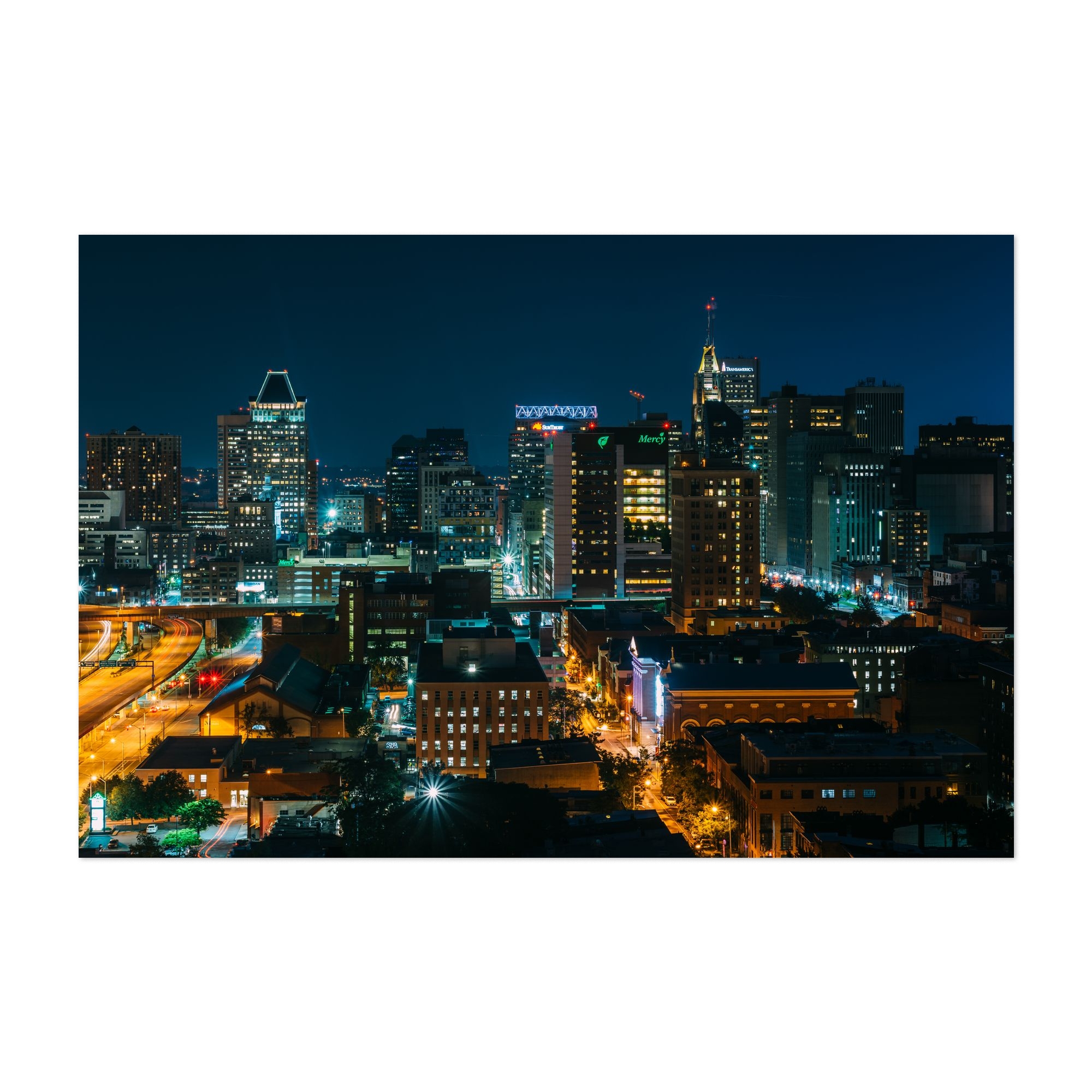 Charm City - Baltimore Maryland Photography City Skyline Nightlife ...