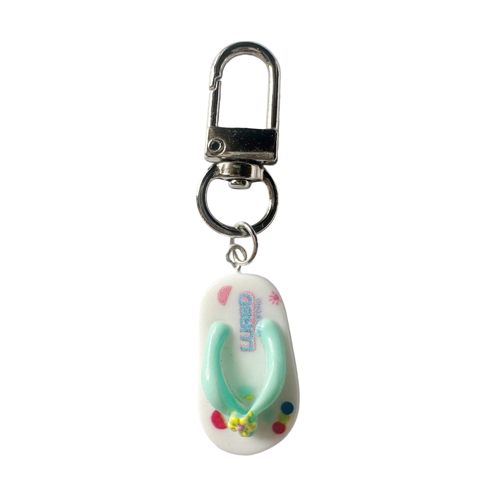 Charm Key Ornament Beach Sandal Key Accessory Unique Key Holder Plastic ...