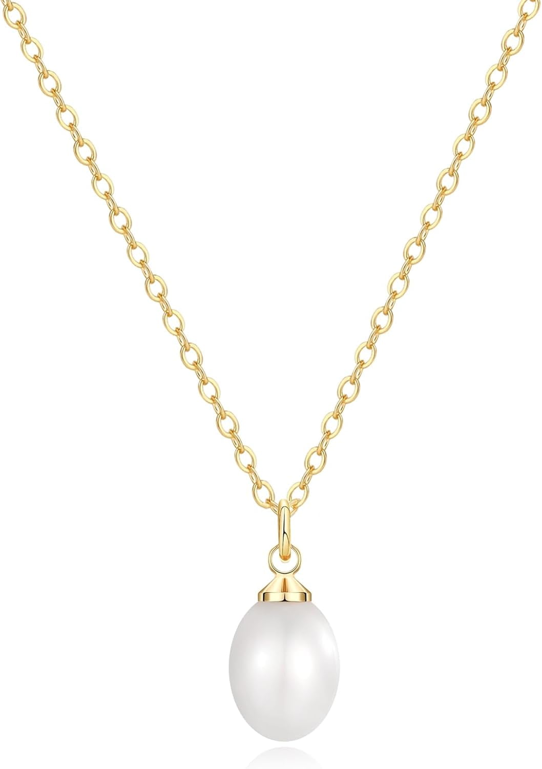 Charm Necklaces for Women,14k Gold Plated Waterproof Dainty Choker ...