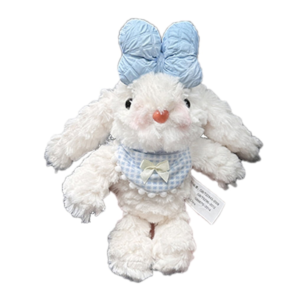 Charm Plush Rabbits Ornament Keychain Adorable Rabbits Decoration Plush ...