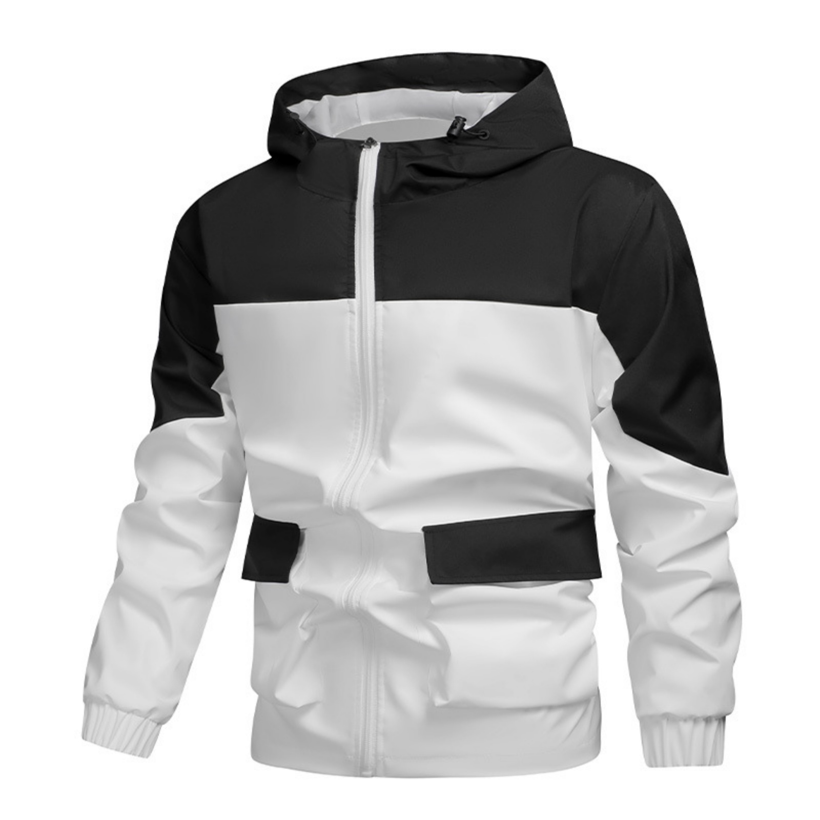 CharmCyan Men's And Women's Hooded Jackets, Workwear Color-blocked ...