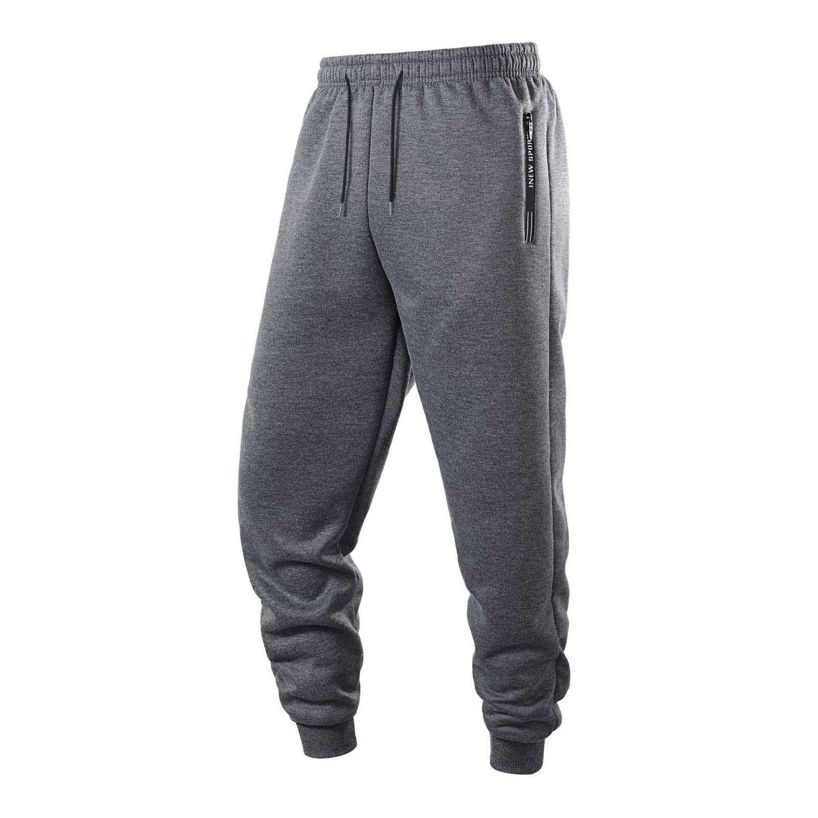 CharmCyan Men’s Athletic Jogger Sweatpants with Elastic Waistband ...