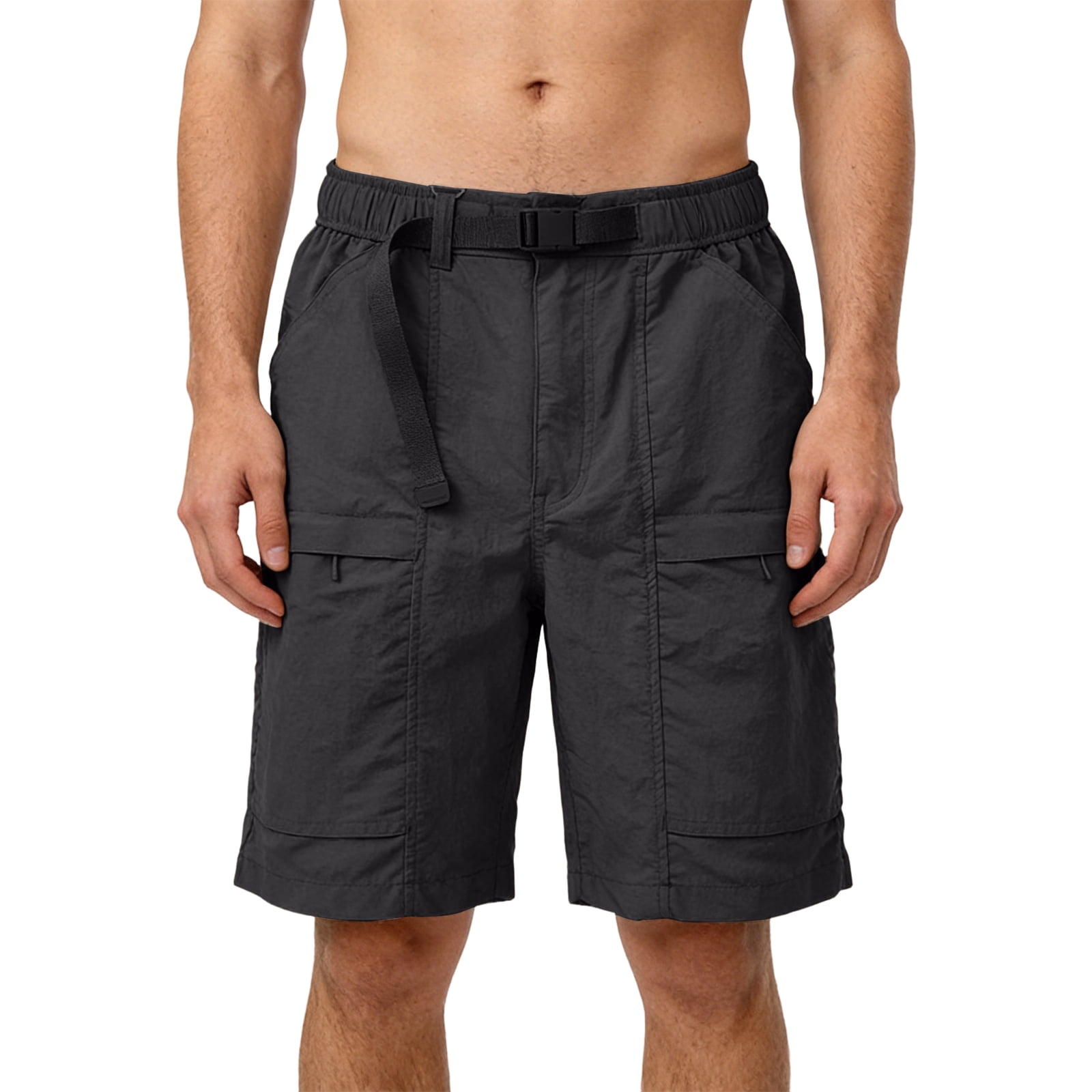 CharmCyan Men's Casual Sports Cargo Shorts, Thin And Quick-Drying ...