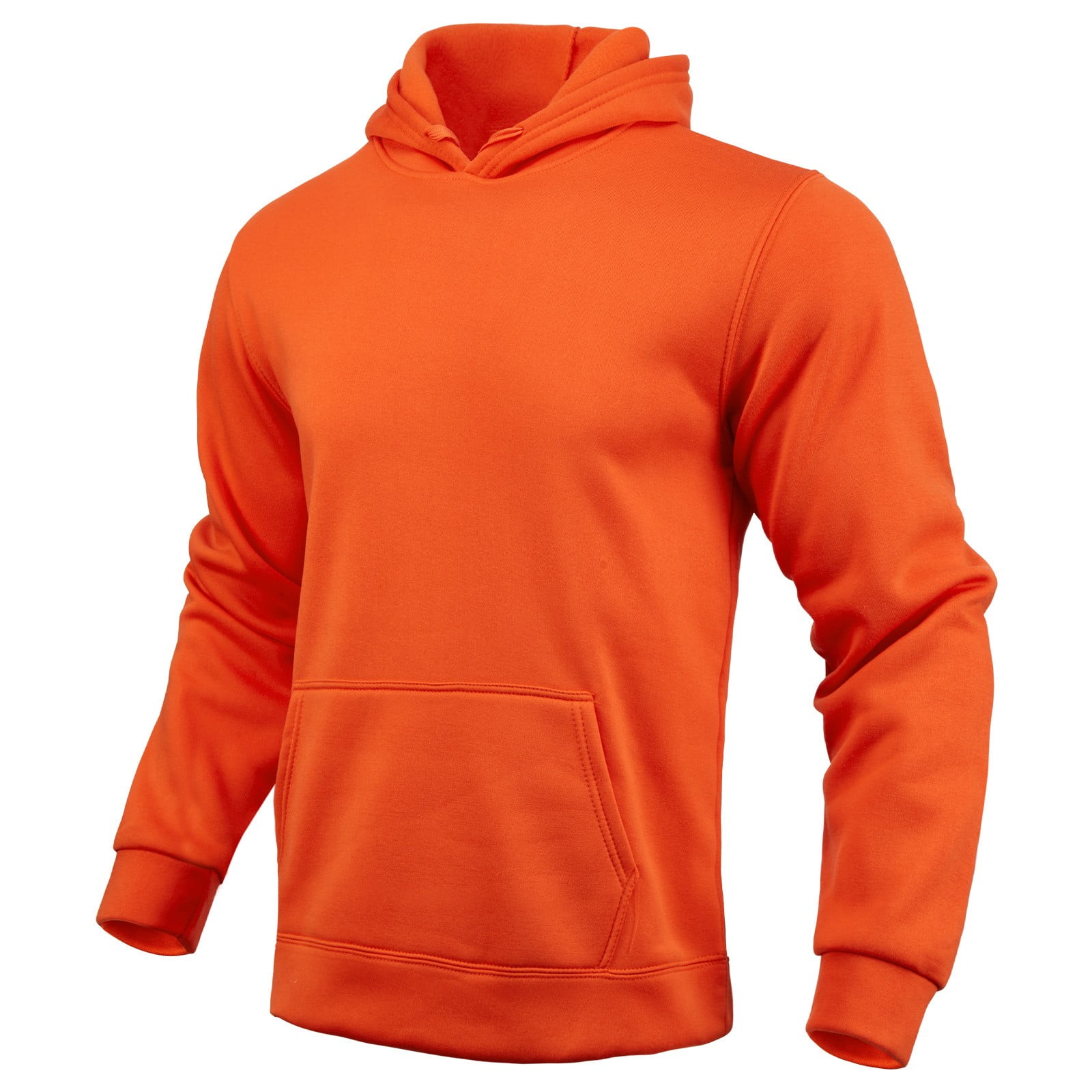 CharmCyan Men's Fleece Hoodie Pullover Sweatshirt with Adjustable ...