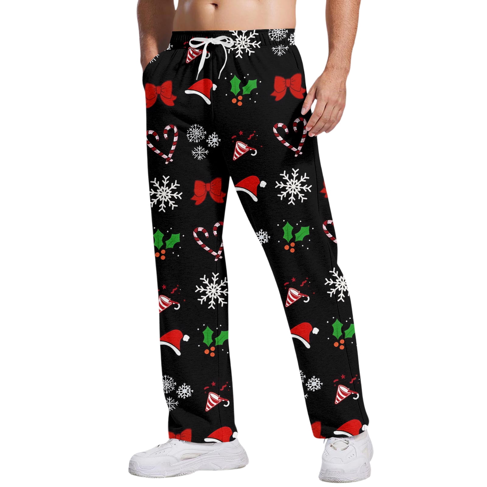 CharmCyan Men's Relaxed-Fit Casual Sweatpants With Stretch Waistband ...