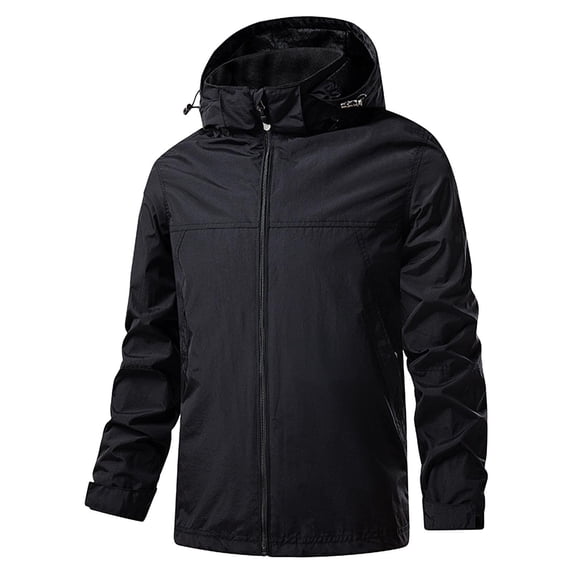 CharmCyan Men's Thin Zipper- And Windproof Outdoor Windbreaker, Outdoor ...