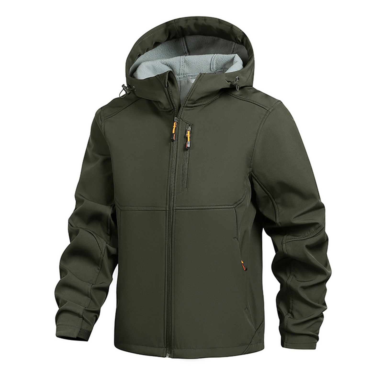 CharmCyan Waterproof Softshell Jacket for Men Outdoor Windproof ...