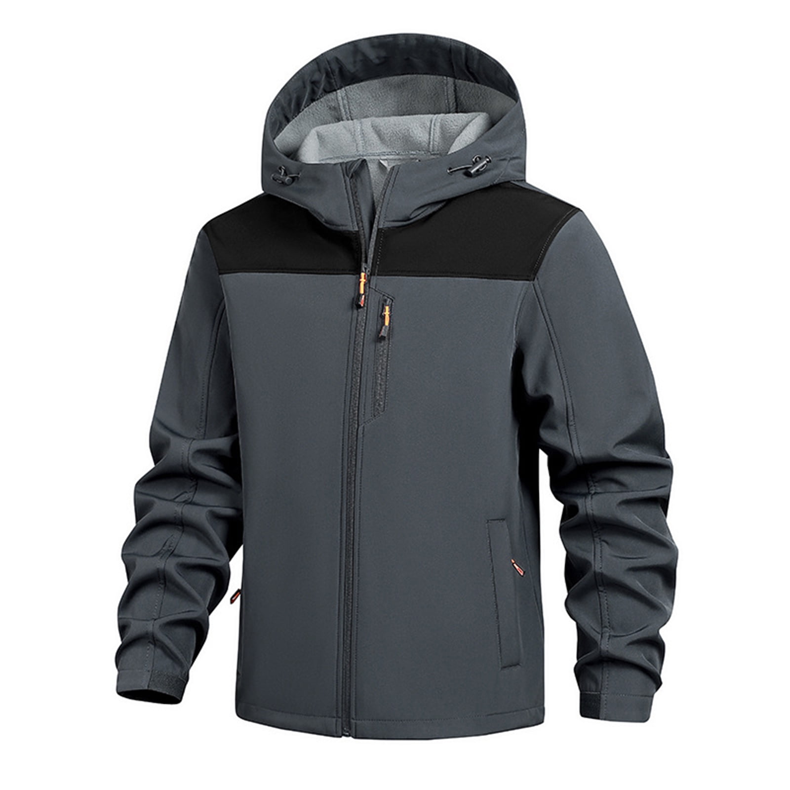 CharmCyan Waterproof Softshell Jacket for Men Outdoor Windproof ...