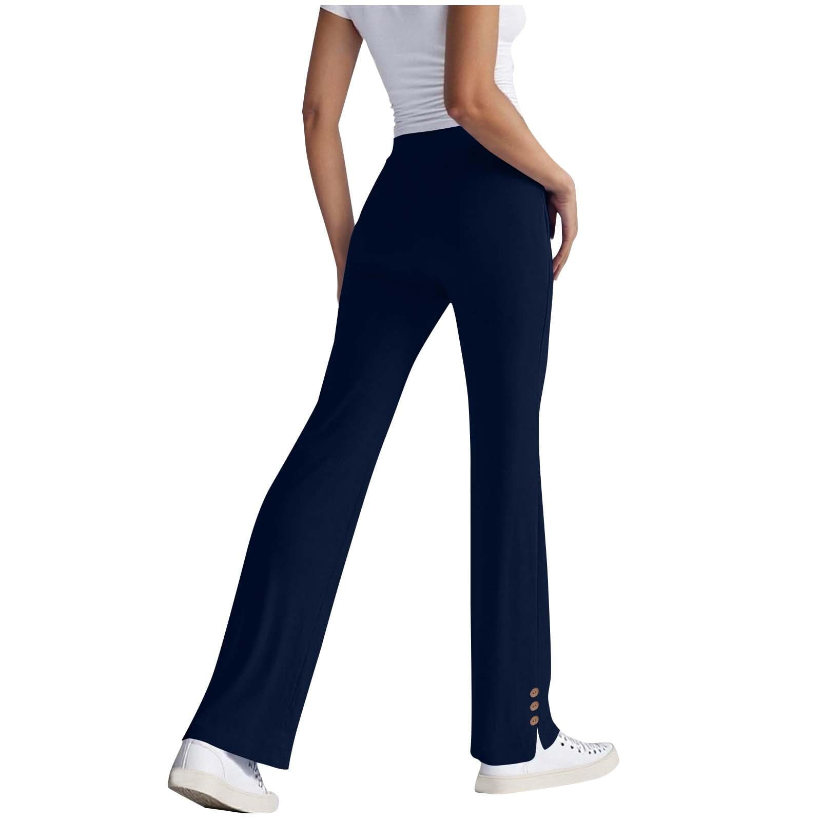 CharmCyan Women's Fashionable Solid Color Drawstring Pocket Pants With ...