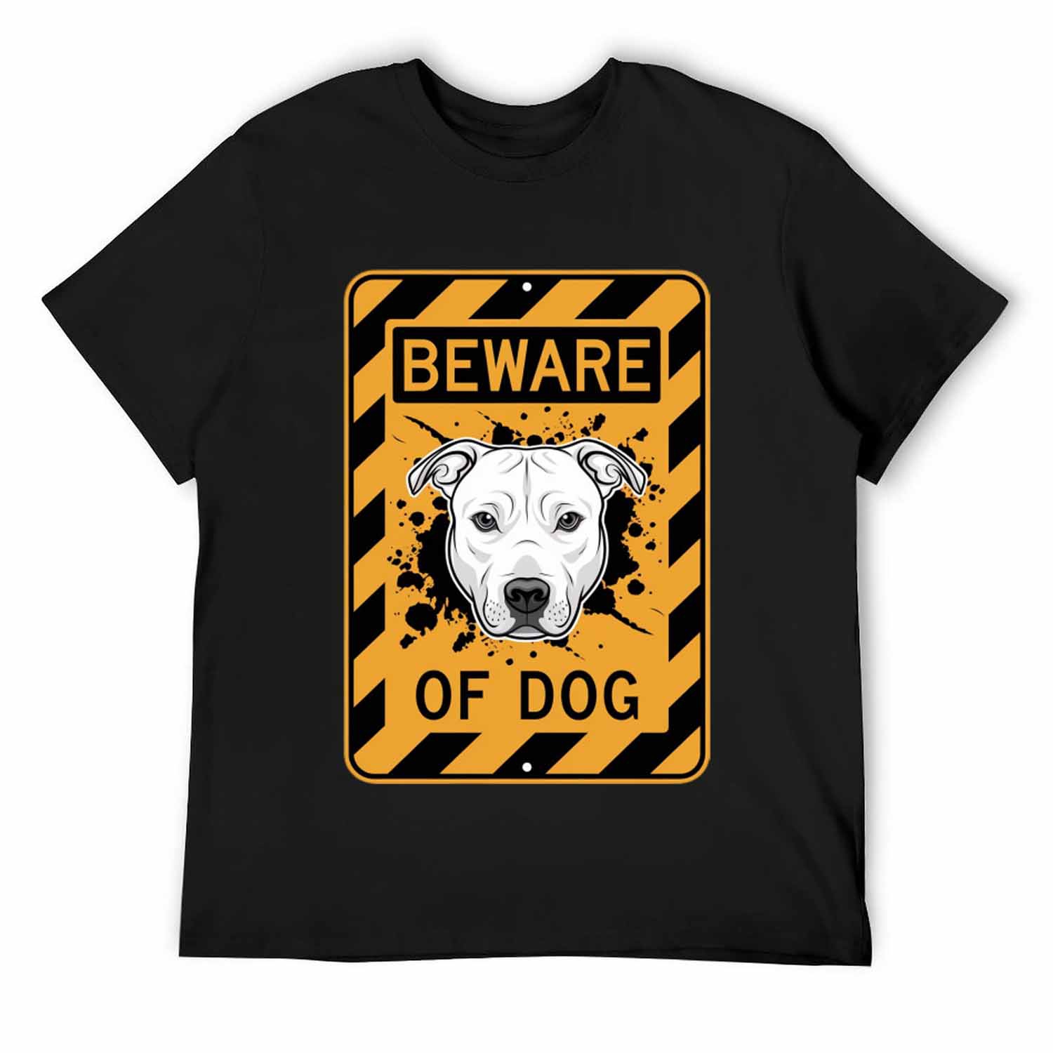 CharmDream Weave BEWARE OF DOGt shirt design dragonfly Themed Cute ...
