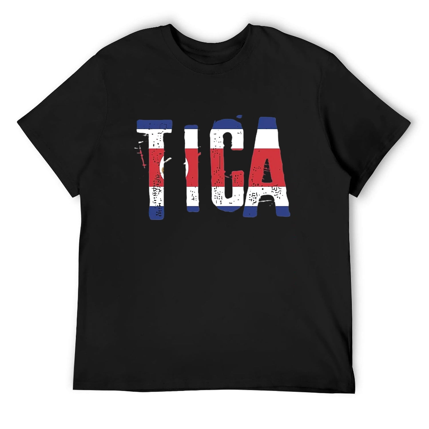 CharmDream Weave Mens Tica Costa Rican Slang Costa Rica Flag T Shirt-M ...