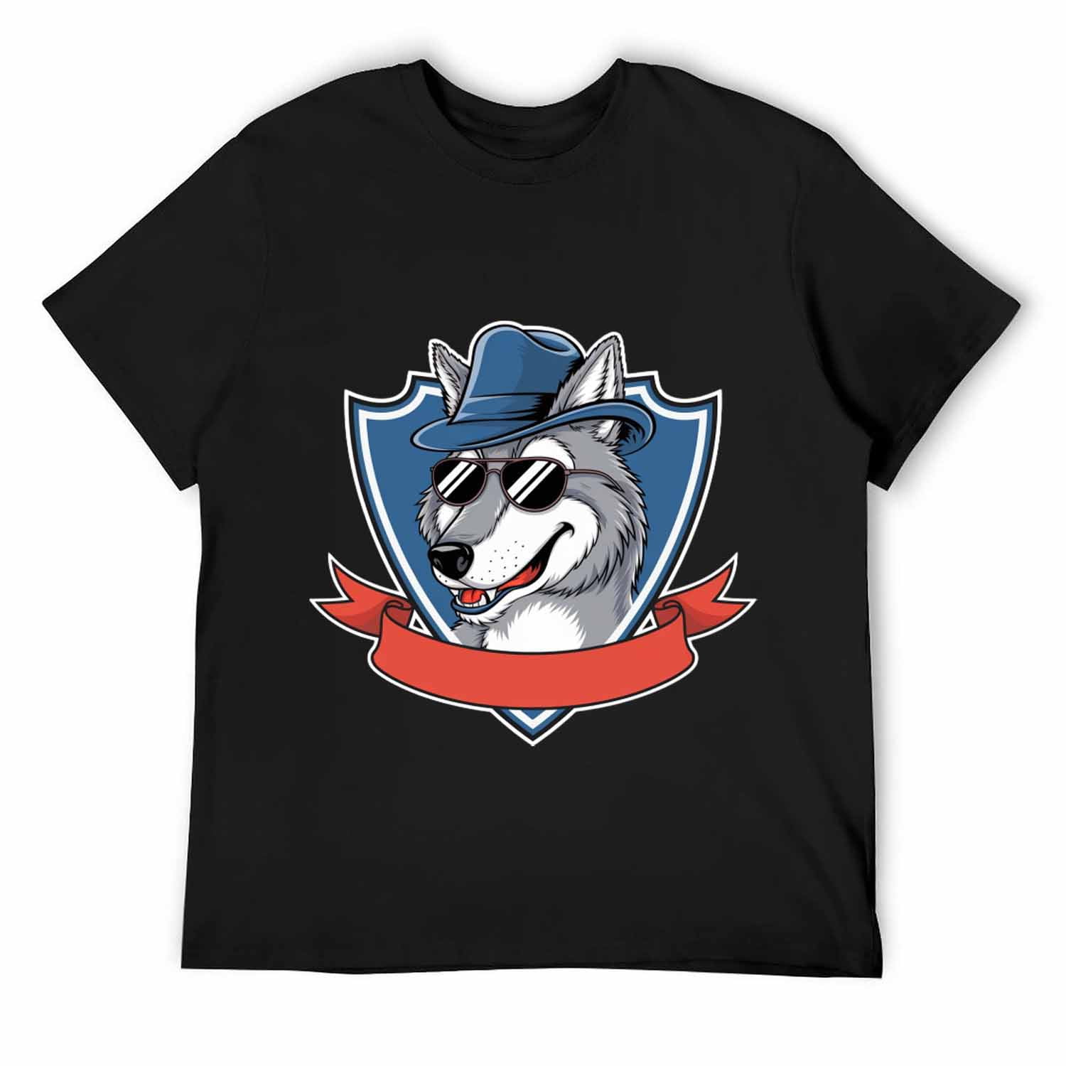CharmDream Weave Wolf wearing sunglasses and a hat Shirt Funny Mother'S ...