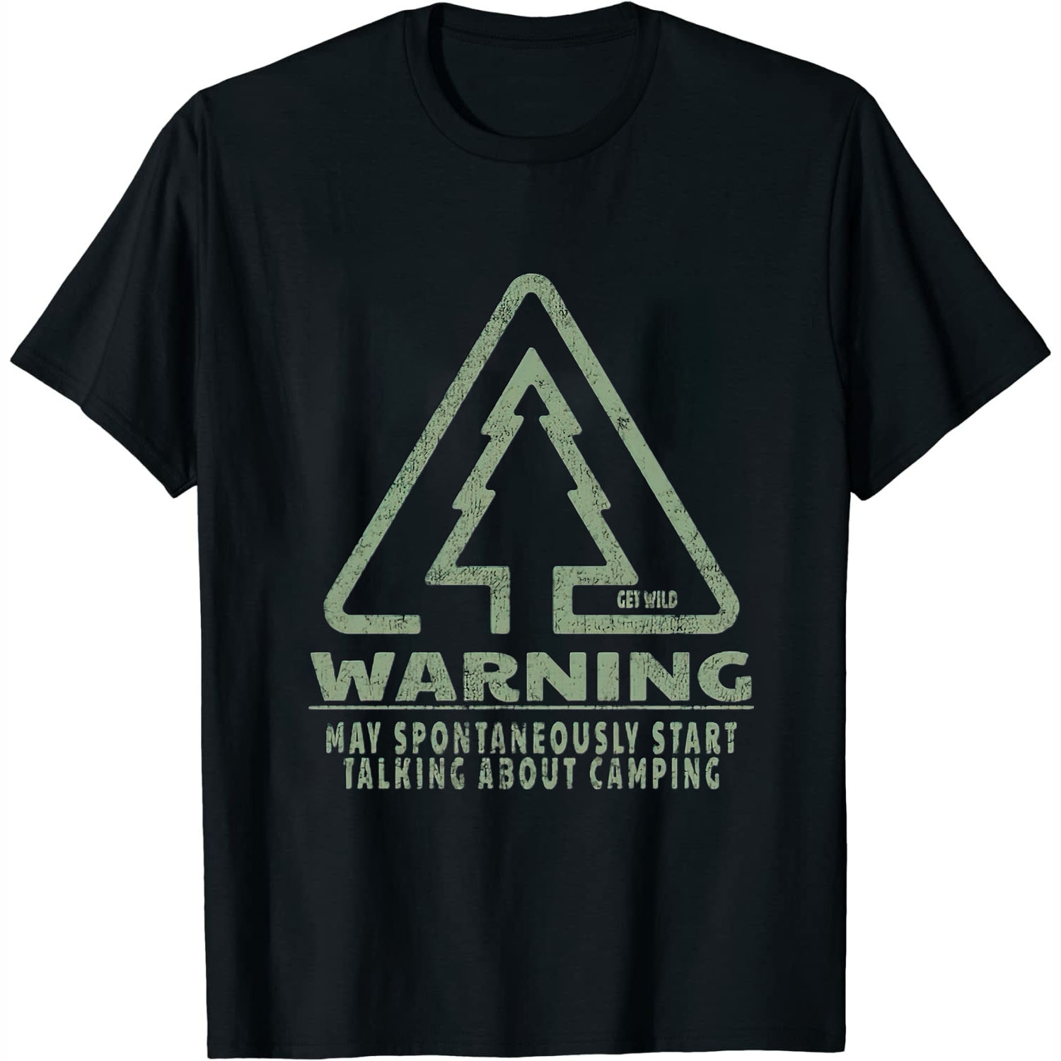 CharmDream Weave Womens Funny Camping Warning Quote Camper Enthusiasts ...