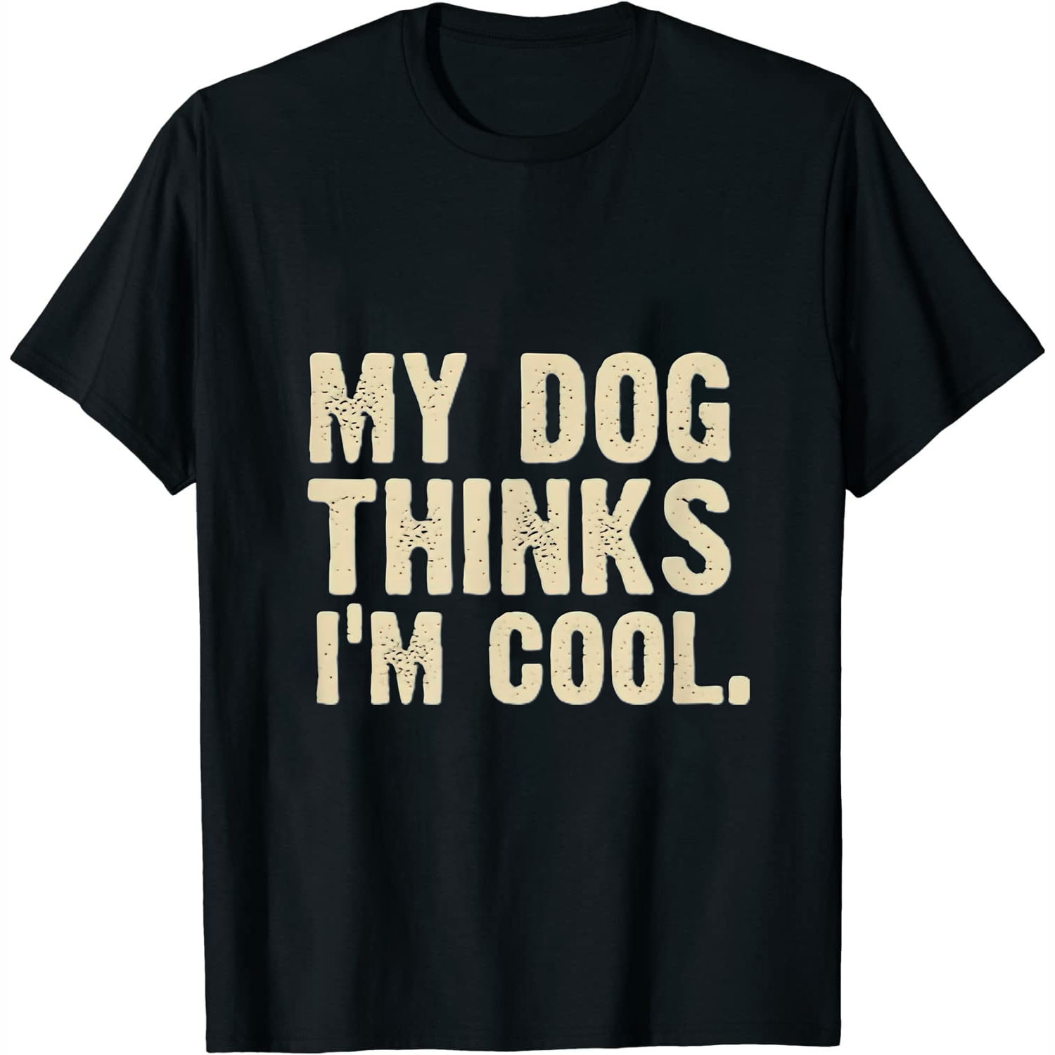 CharmDream Weave Womens My Dog Thinks I'm Cool Funny Pet Owner Quote ...