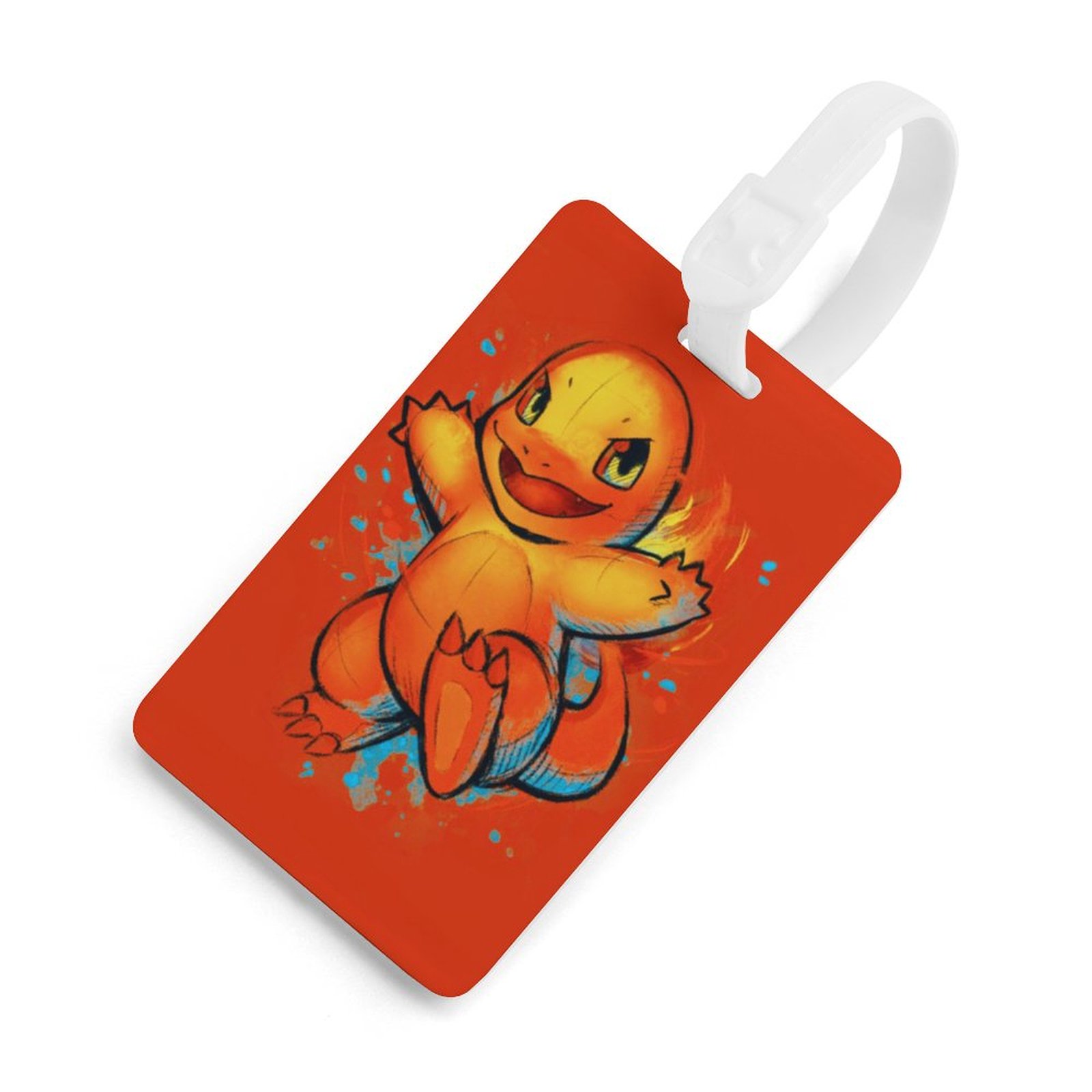 Charman-der Anime Go Luggage Tag for Suitcases Bag Baggage Travel Tags ...