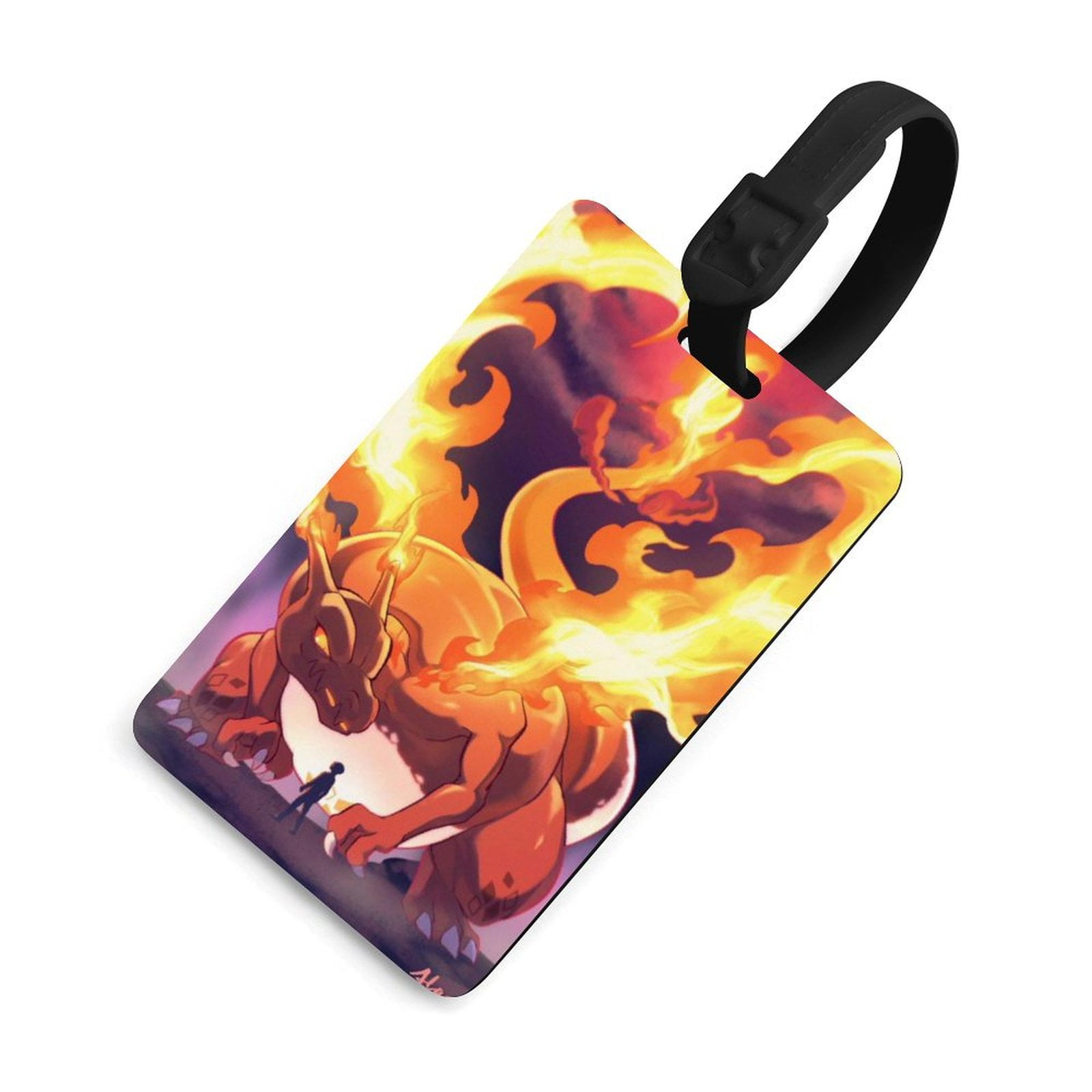 Charman-der Anime Go Luggage Tag for Suitcases Bag Baggage Travel Tags ...